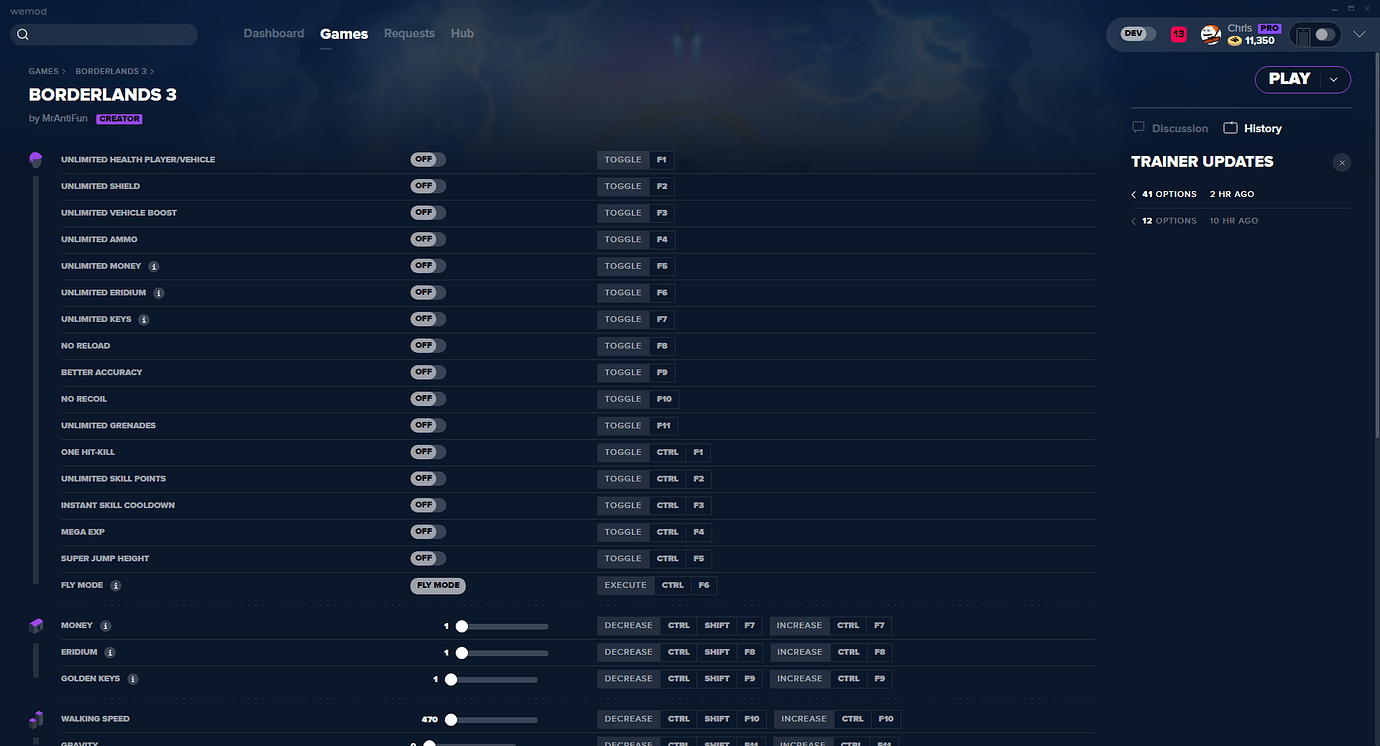 Borderlands 3 Cheats and Trainer for Epic Games - Trainers - WeMod ...