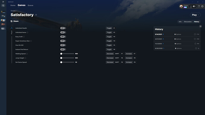 Satisfactory Cheats and Trainer for Steam - Trainers - WeMod Community