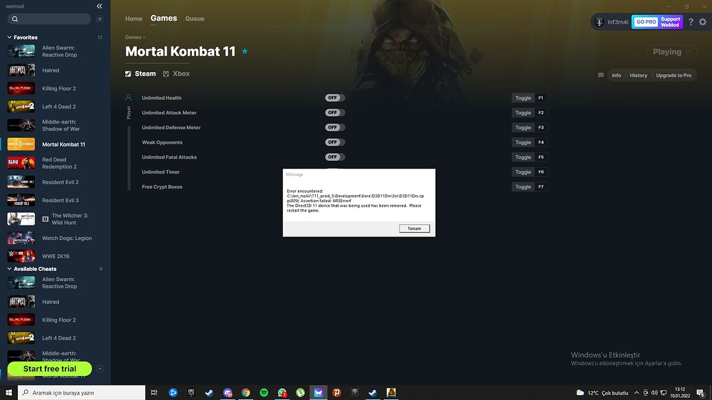 Mortal Kombat 11 Cheats and Trainer for Steam - Page 6 - Trainers ...