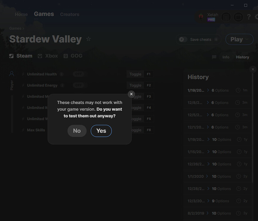 Stardew Valley Cheats and Trainer for Steam - Trainers - WeMod Community
