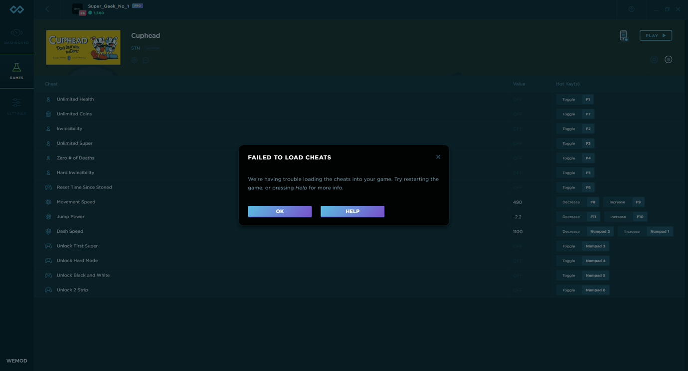 Cuphead Cheats and Trainer for Steam - Page 2 - Trainers - WeMod Community