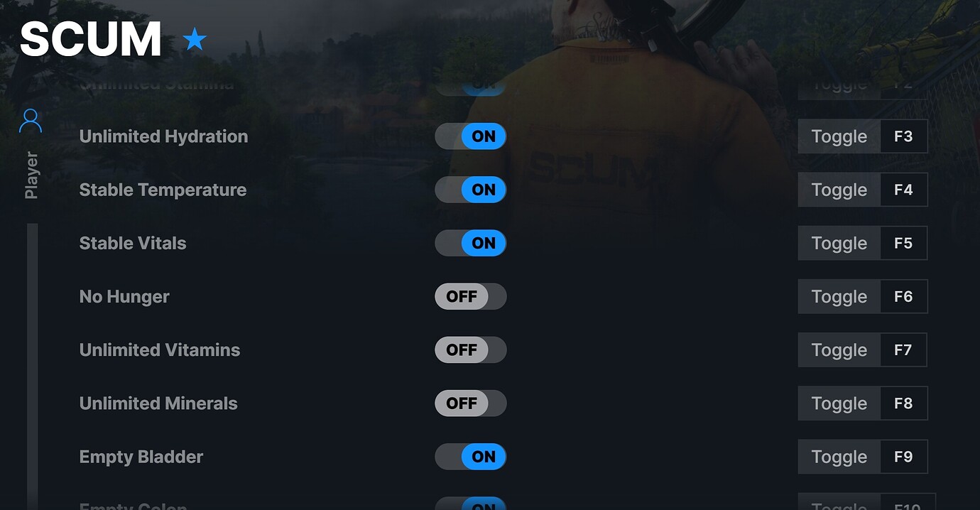 SCUM Cheats and Trainer for Steam - Trainers - WeMod Community