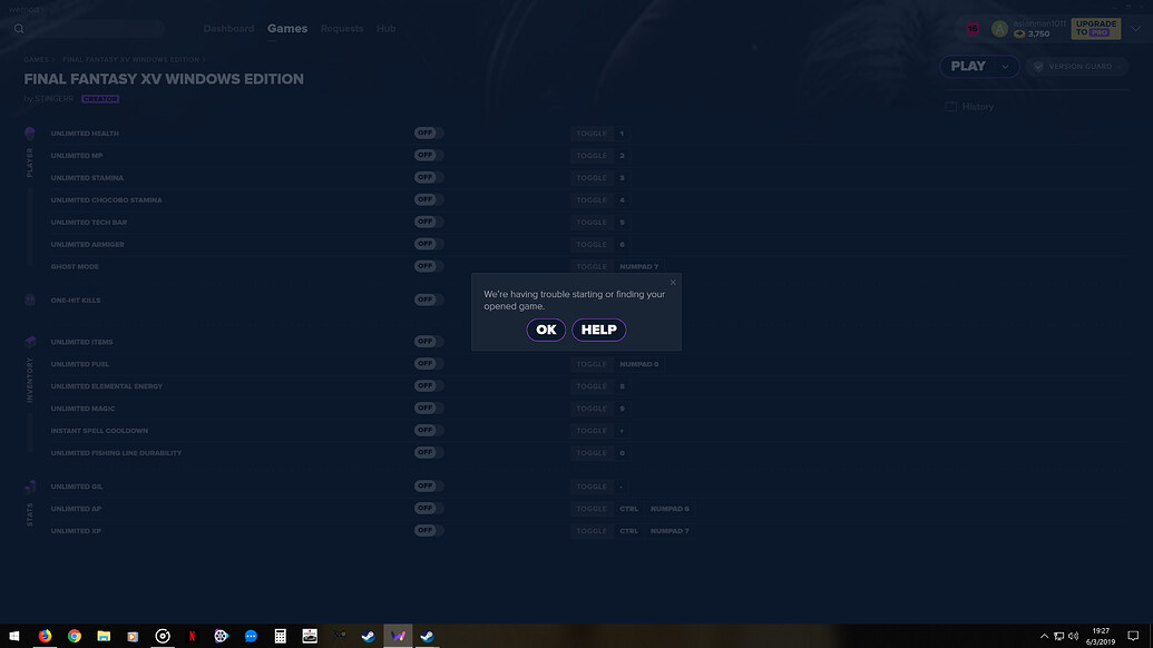 FINAL FANTASY XV WINDOWS EDITION Cheats and Trainer for Steam ...