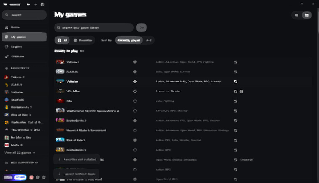 Blurry app - Support - WeMod Community