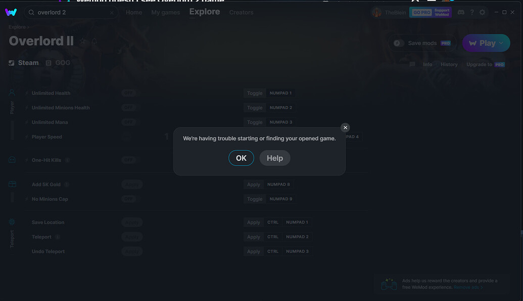 Overlord II Cheats and Trainer for Steam - Trainers - WeMod Community