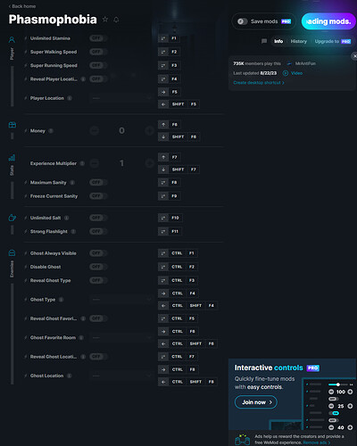 Phasmophobia Cheats and Trainer for Steam - Page 67 - Trainers - WeMod ...