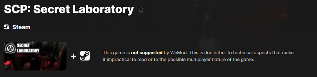 Mod request for SCP : Secret Laboratory - Suggestions - WeMod Community