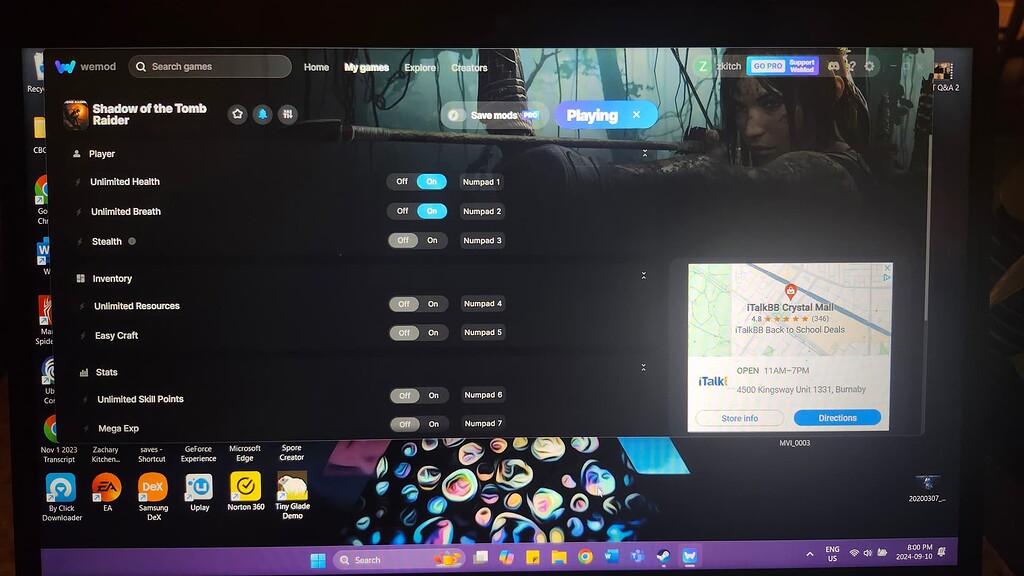 Screen frozen, help? - PC Gaming - WeMod Community