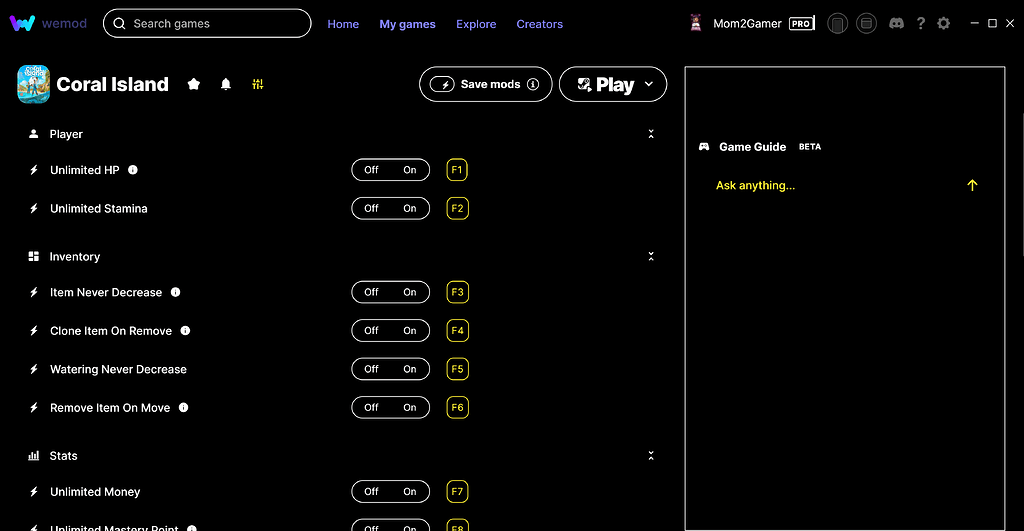 Interface Isn't Working RESOLVED - WeMod App - WeMod Community