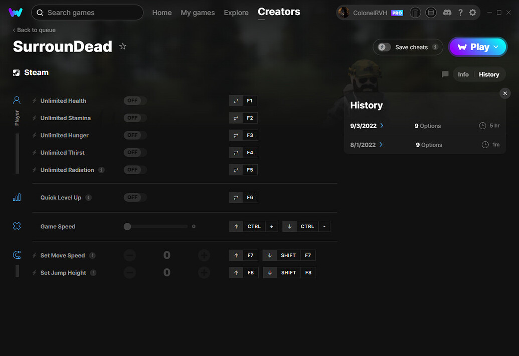 SurrounDead Cheats and Trainer for Steam - Trainers - WeMod Community