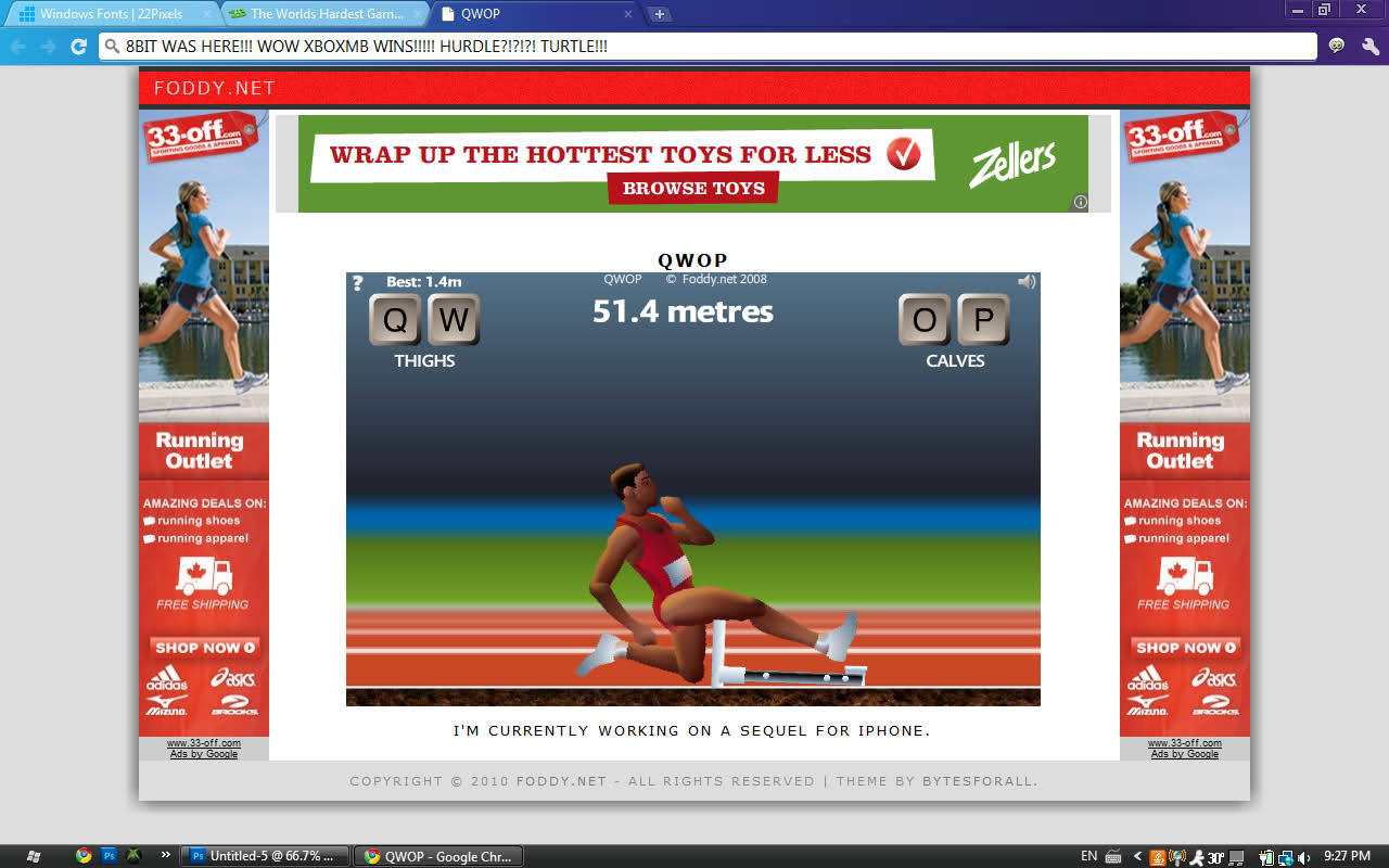 The Worlds Hardest Game: QWOP - Page 3 - General - WeMod Community