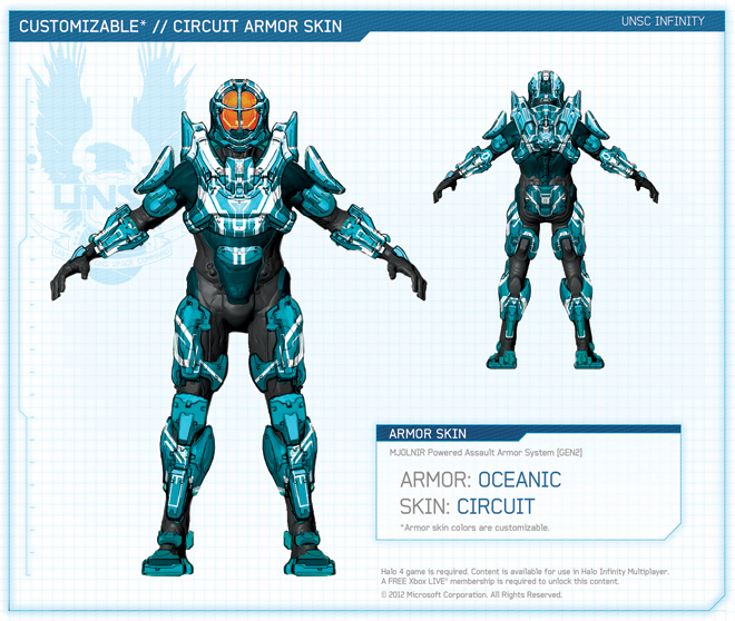 Halo 4 Multiplayer Armor