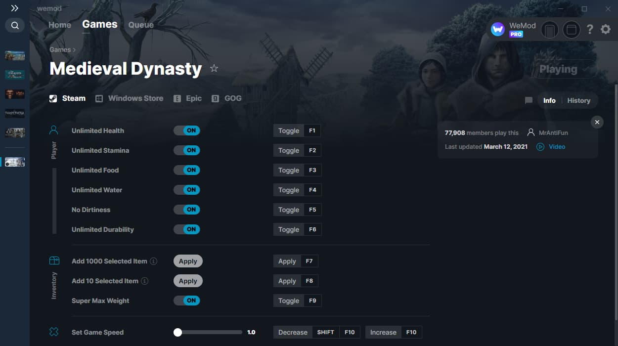 Medieval Dynasty Cheats and Trainer for Steam - Page 17 - Trainers ...