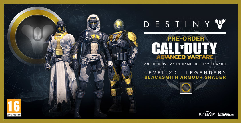 Free Destiny Blacksmith Armor Shader DLC Giveaway - Deals + Giveaways ...