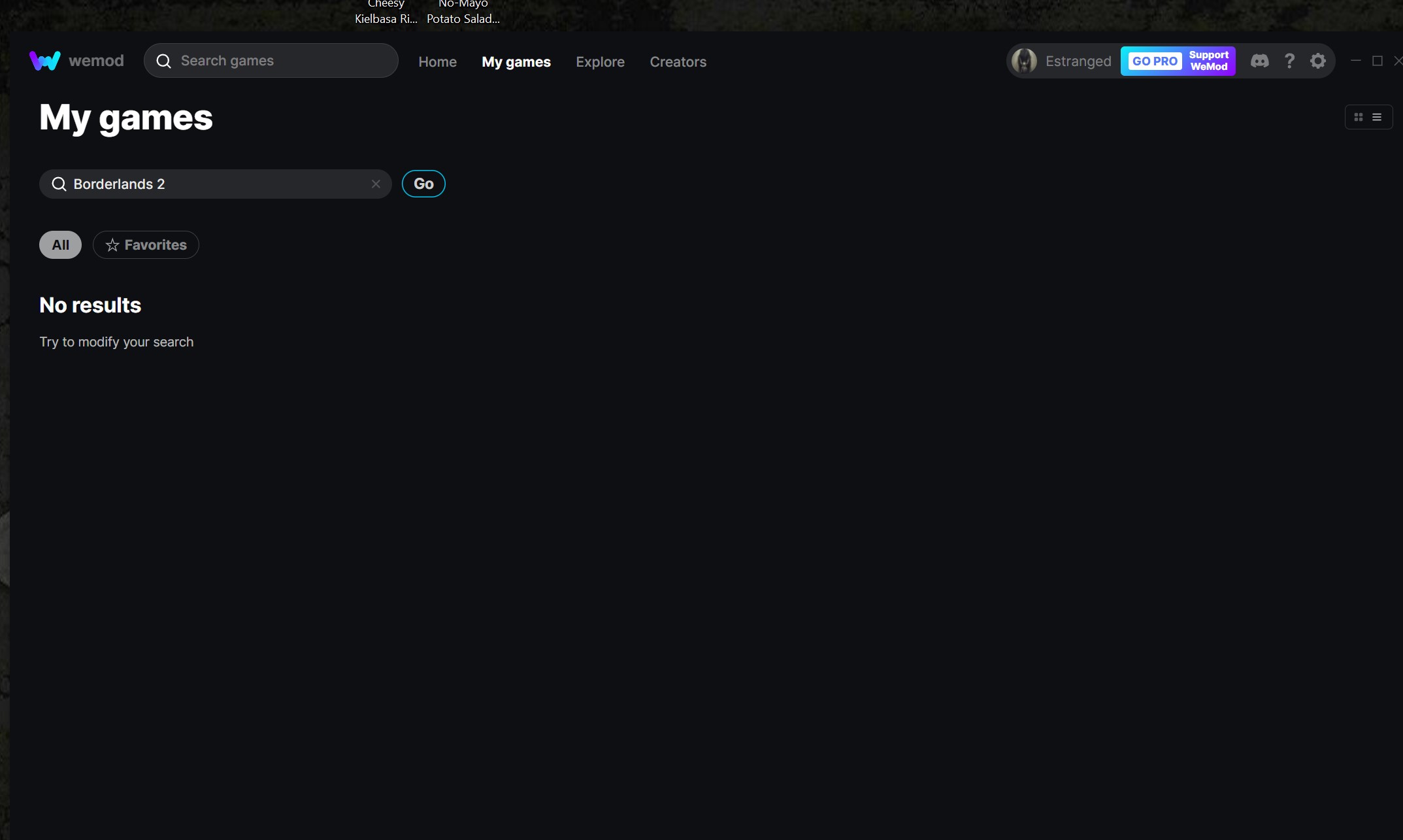 Problem after latest Update v9.0.3 - Support - WeMod Community