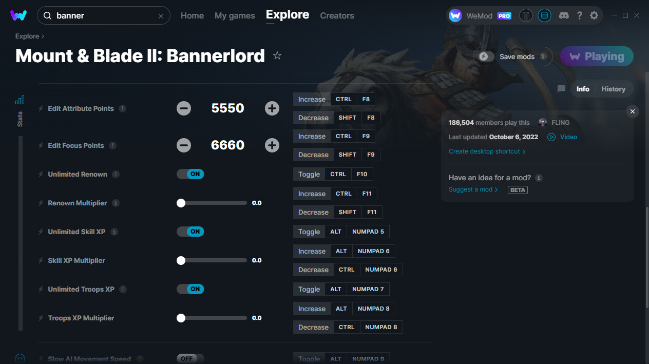 Mount And Blade Ii Bannerlord Cheats And Trainer For Steam Page 35 Trainers Wemod Community