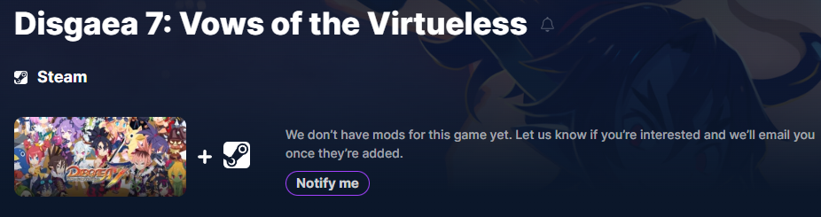 Disgaea 7 Trainer? - Support - WeMod Community