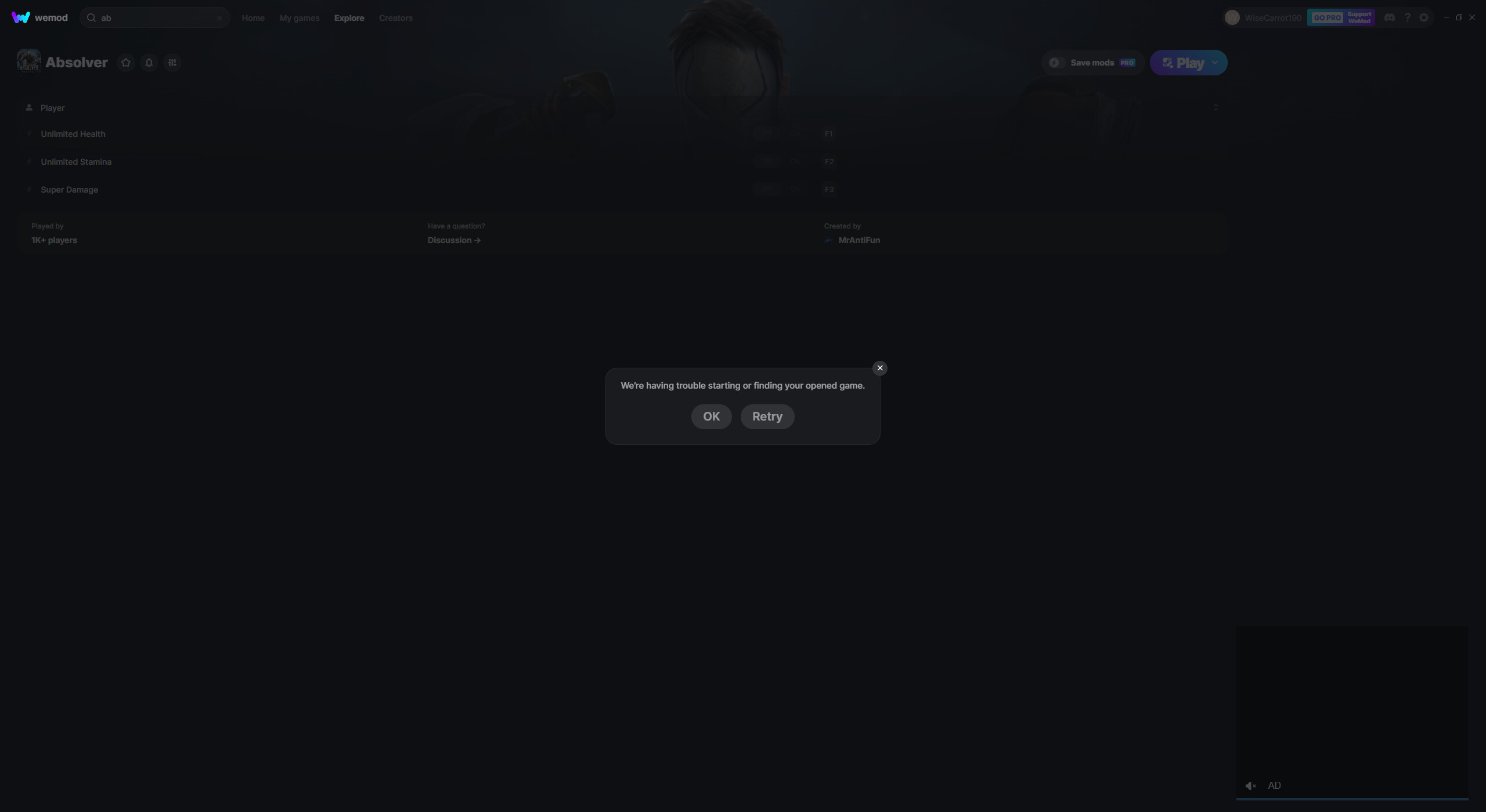 Absolver Cheats and Trainer for Steam - Page 4 - Trainers - WeMod Community