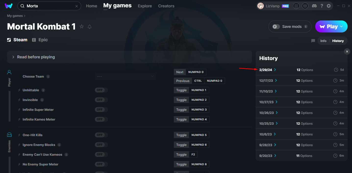 Mortal Kombat 1 Cheats and Trainer for Steam - Page 9 - Trainers ...
